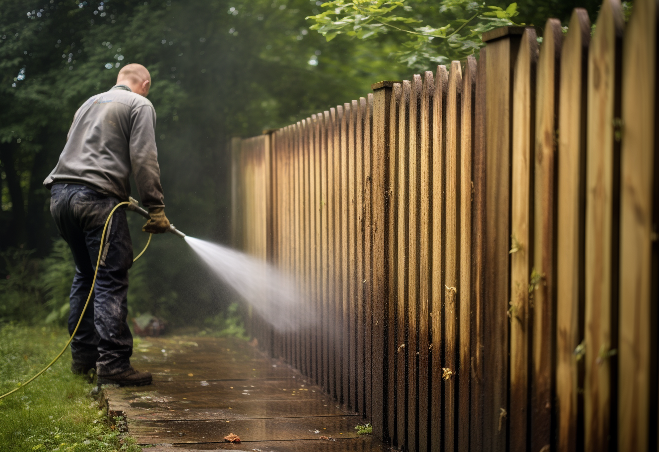 Fence Cleaning - Pickens Power Washing